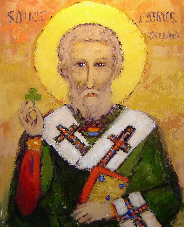Saint Patrick Painting by R W Goetting - Pixels