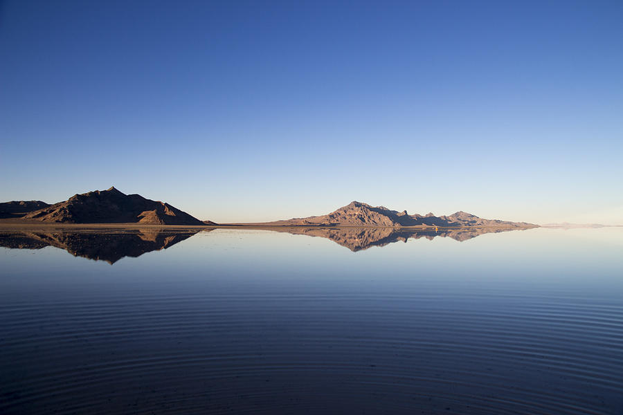 Salt Flats Reflection Photograph by Daniel Bowman - Fine Art America