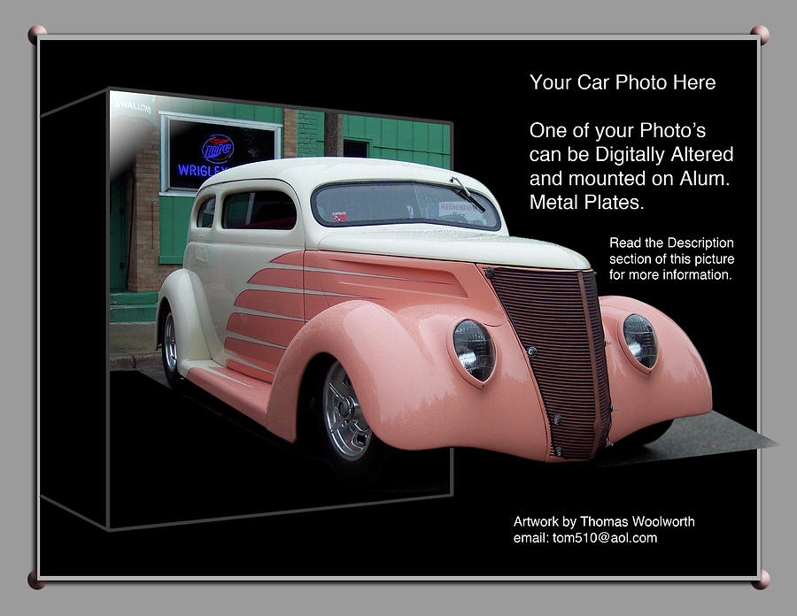 Sample Car Artwork Readme Photograph by Thomas Woolworth - Pixels