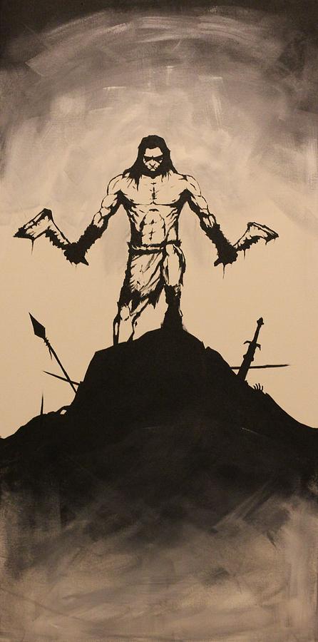 Samson Painting by Matt Sweeney - Fine Art America