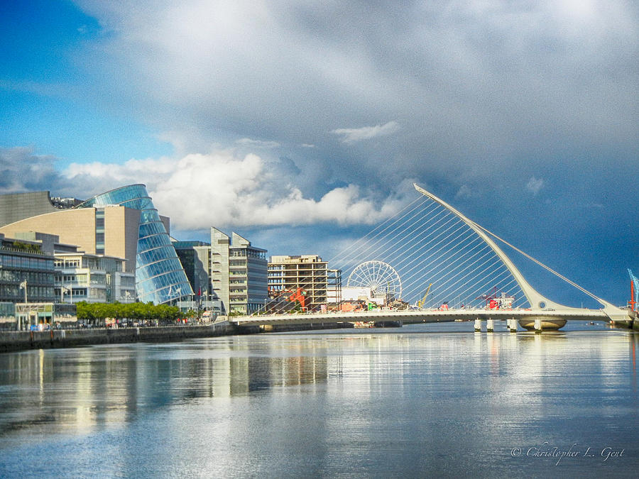 Samuel Beckett Bridge Photograph by Chris Gent - Fine Art America