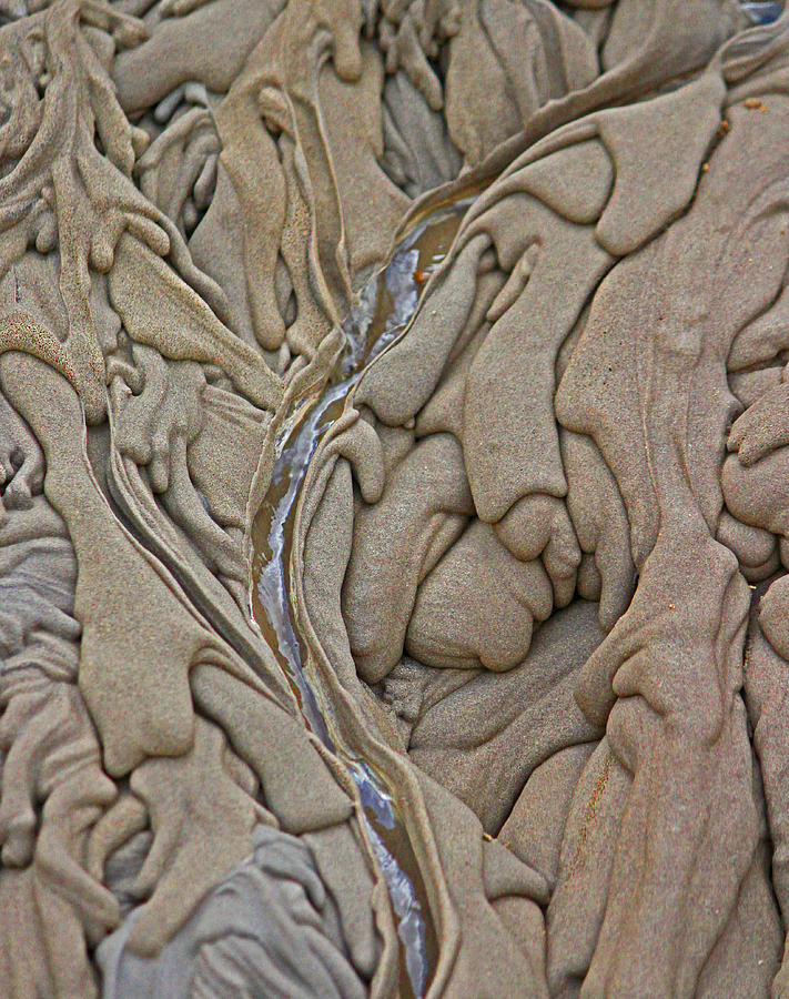 Sand abstract 2 Photograph by Camera Rustica Bill Kerr - Fine Art America