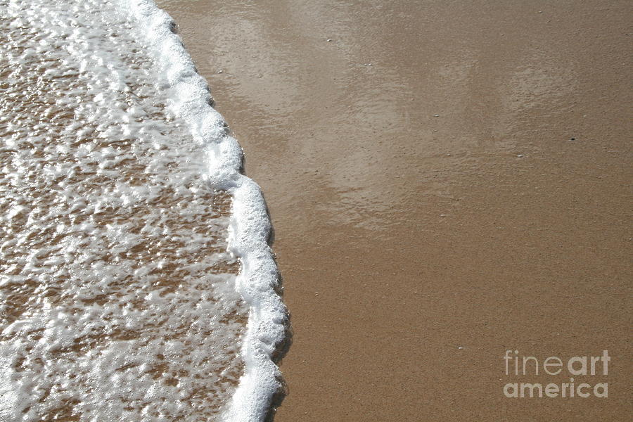 Sand and Surf Reflection Photograph by Pharaoh Martin - Pixels