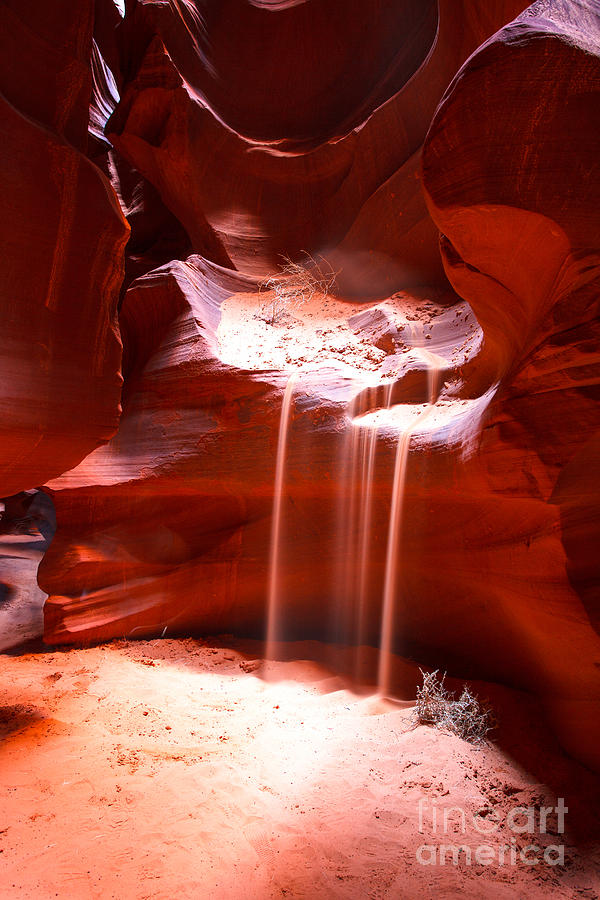 Sand falling Photograph by Marina Albertini - Fine Art America