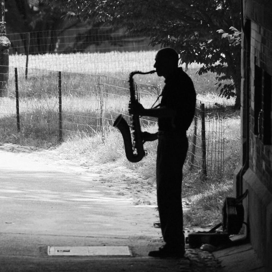 Saxoman Photograph by Nicolaj Boettcher - Fine Art America
