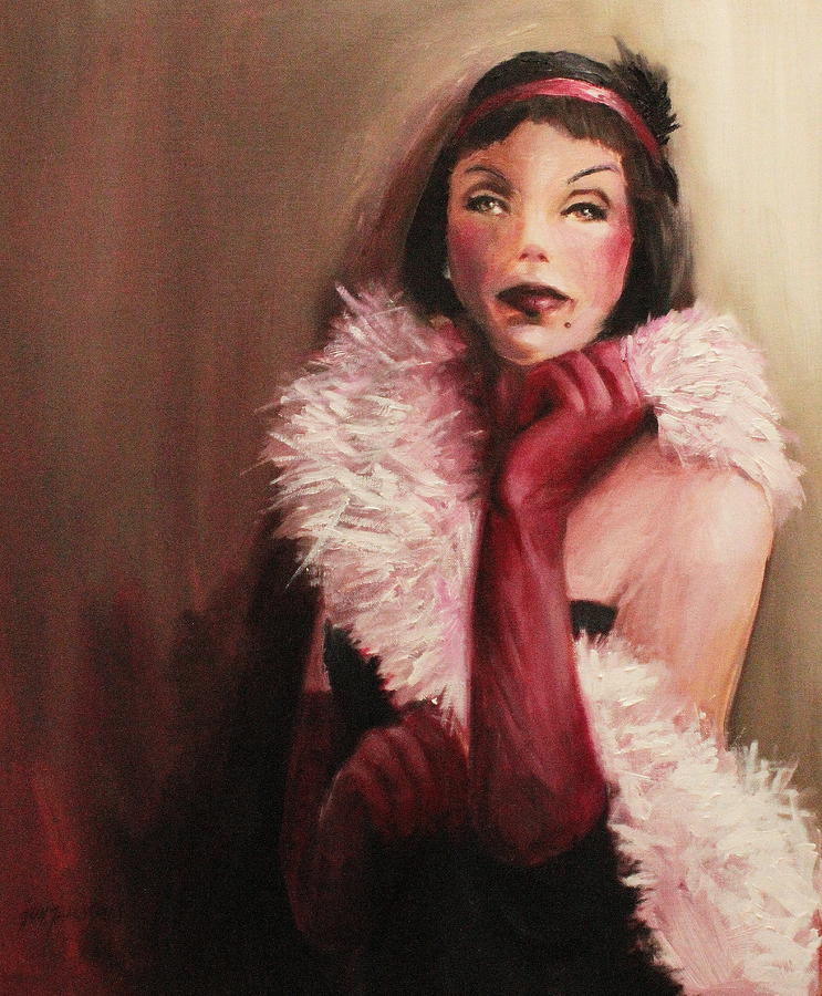 Scarlet Painting by Jun Jamosmos - Fine Art America