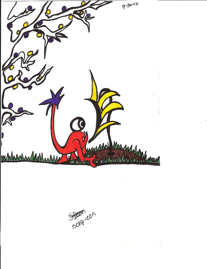 Schpeen Drawing by Devin Angerman | Fine Art America