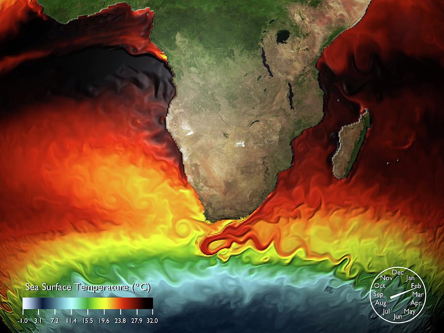 Sea Surface Temperature Simulation by Science Photo Library