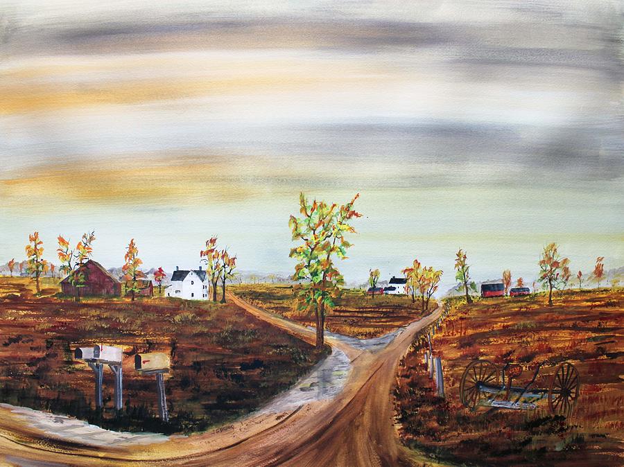 Seasons Over Painting by Jack G Brauer - Fine Art America