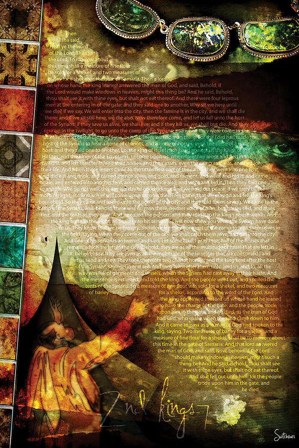 Second Kings 7 Digital Art by Switchvues Design - Fine Art America