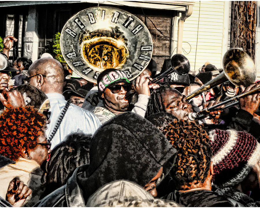 Second Line4 Photograph by Leynard Bibbins - Fine Art America