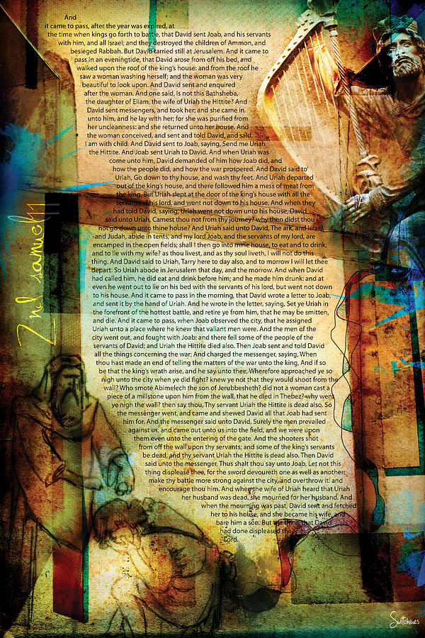 Second Samuel 11 Digital Art by Switchvues Design - Fine Art America