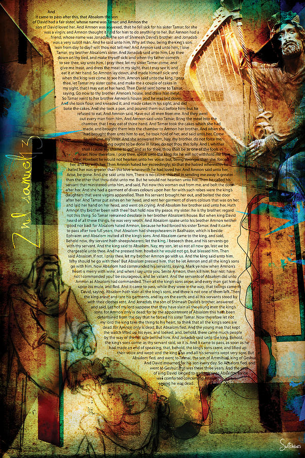 Second Samuel 13 Digital Art by Switchvues Design - Fine Art America