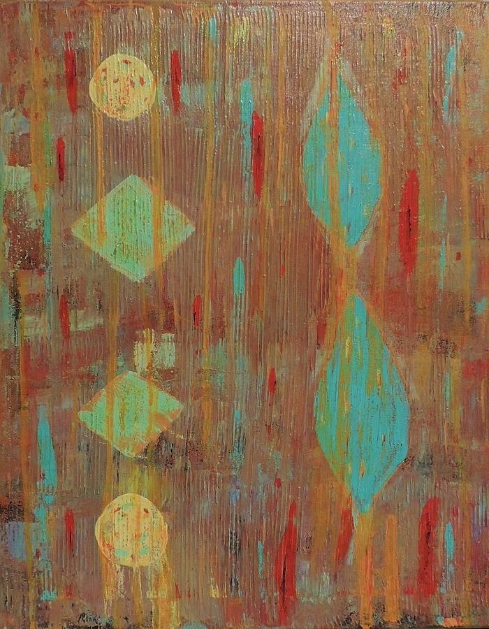 Secret Code Painting by Debra Jacobson - Fine Art America