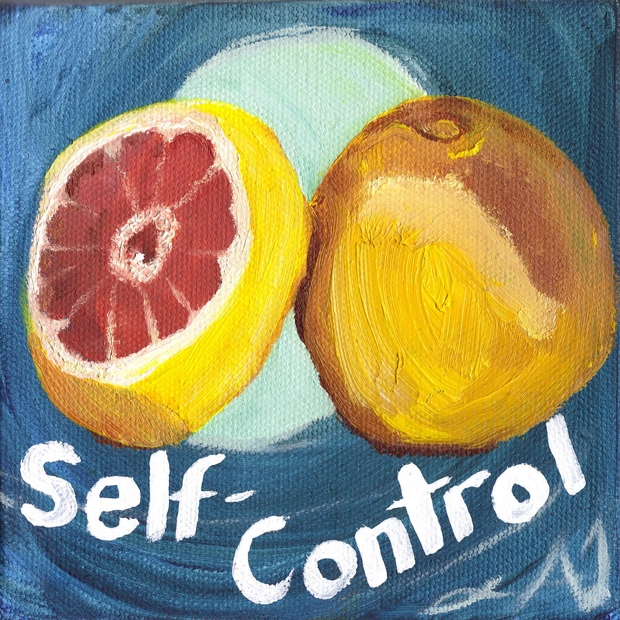 Self-Control Painting by Amber Joy Eifler - Fine Art America
