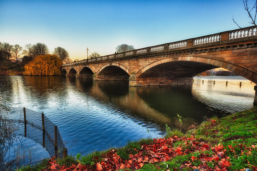 Serpentine Bridge Photograph by Frank Rodrick - Fine Art America