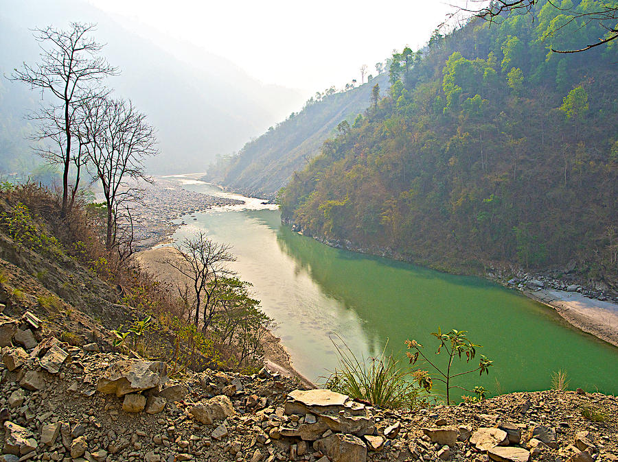 Seti River from Shore-Nepal Photograph by Ruth Hager | Fine Art America