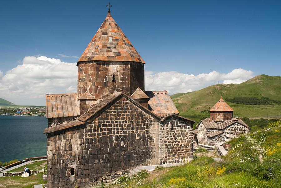 Sevanavank Monastery On Lake Sevan Armenia Photograph