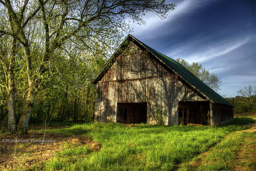 Shadowed Barn Photograph by Paul Herrmann - Fine Art America