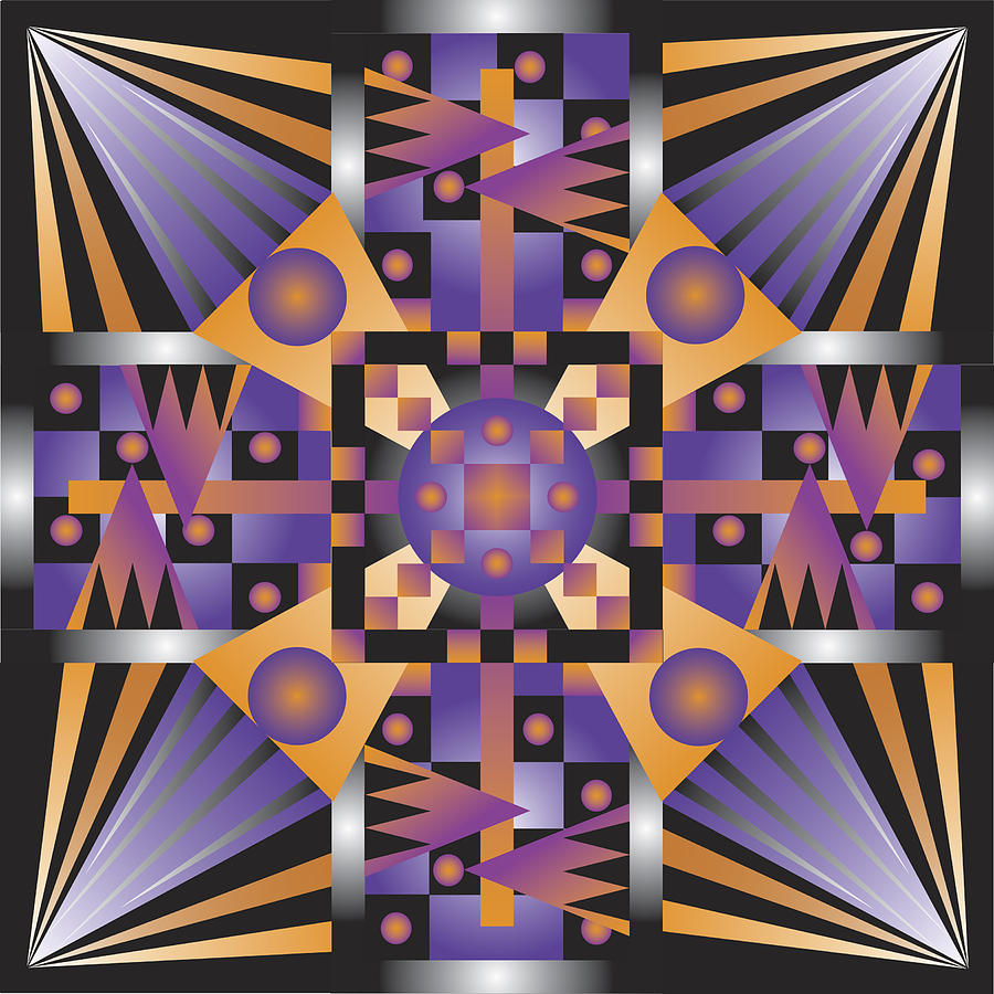 Sharp Optical art Q Digital Art by James Sharp - Fine Art America