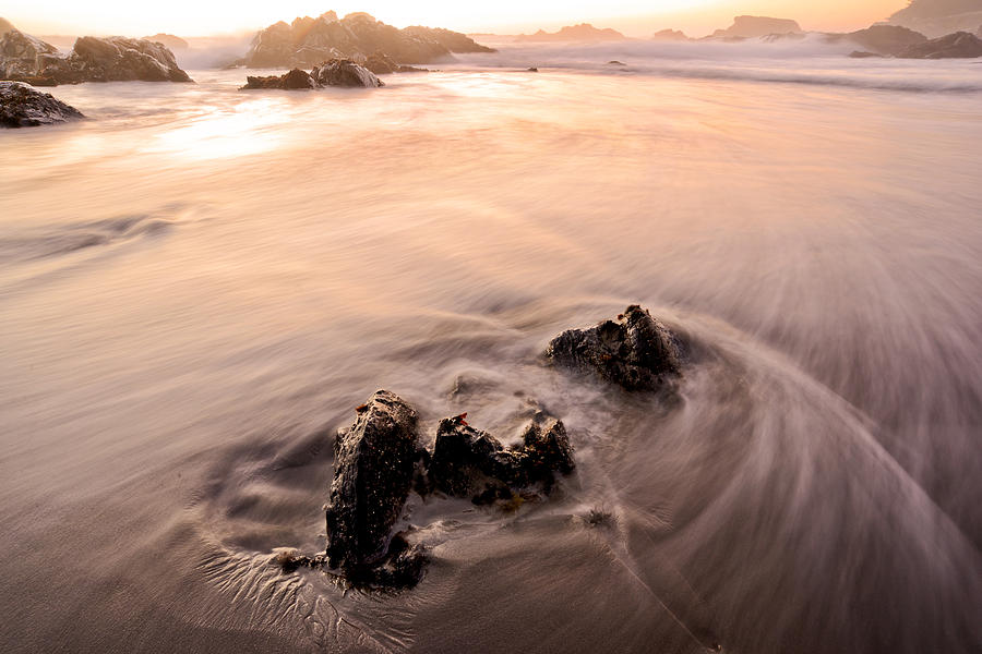 Shell Beach Sunset #4 Photograph by Daniel Lee Brown - Pixels