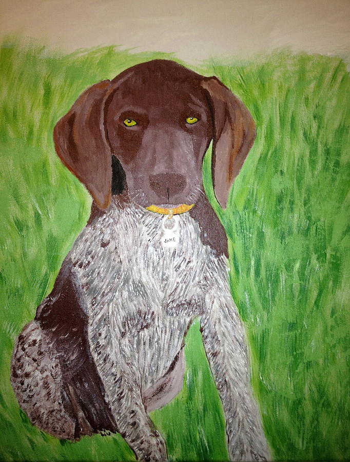 Shorthair Pointer Painting by D Freeman - Fine Art America