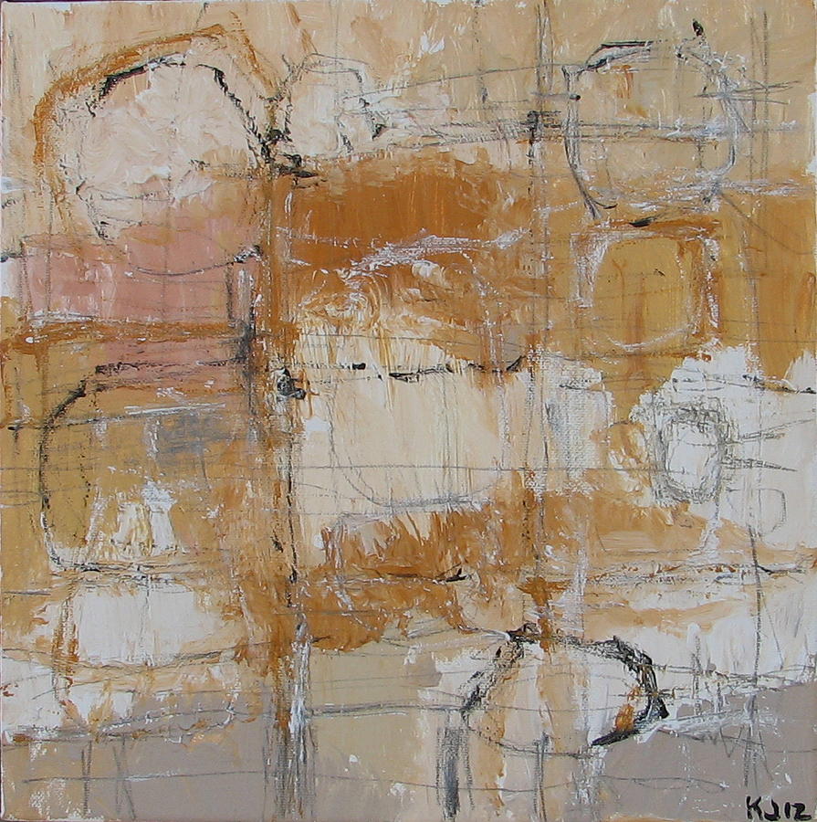 Silver Bones Painting by Kyle Johnston - Fine Art America