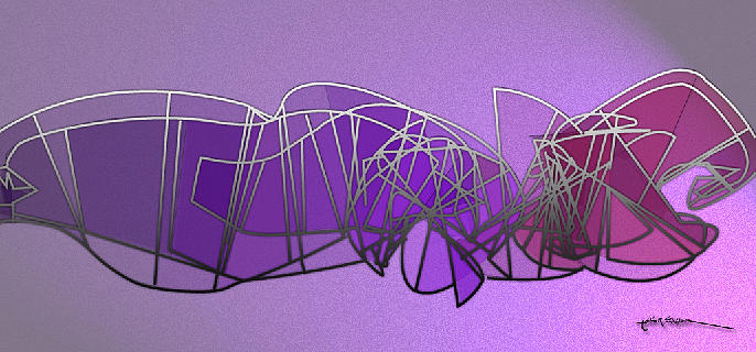 Silver String Digital Art by Arthur Schneider - Fine Art America