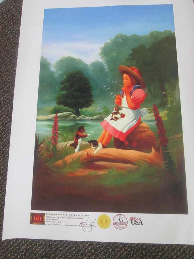 Simple Joy Painting by Diana Ramirez - Fine Art America