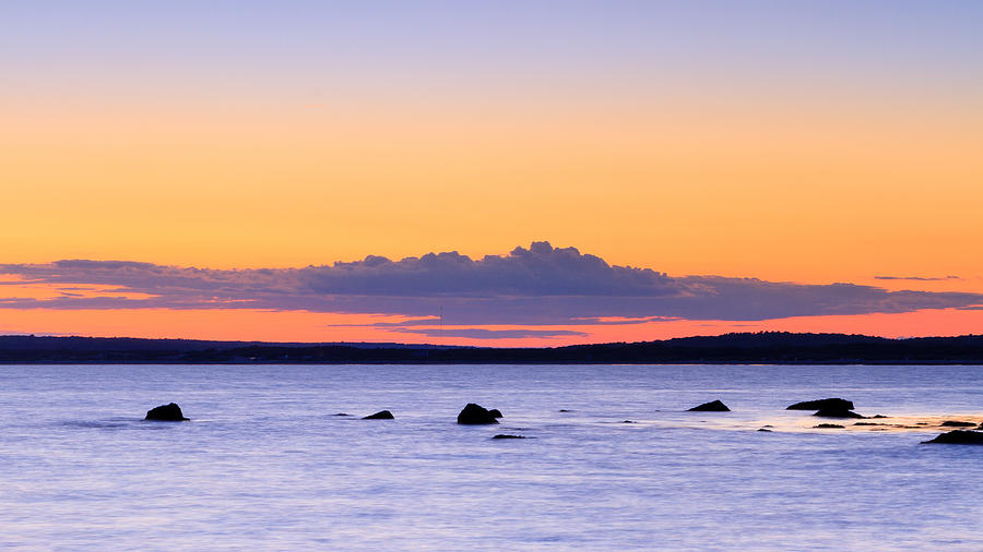 Simple Sea Photograph by Bryan Bzdula - Fine Art America