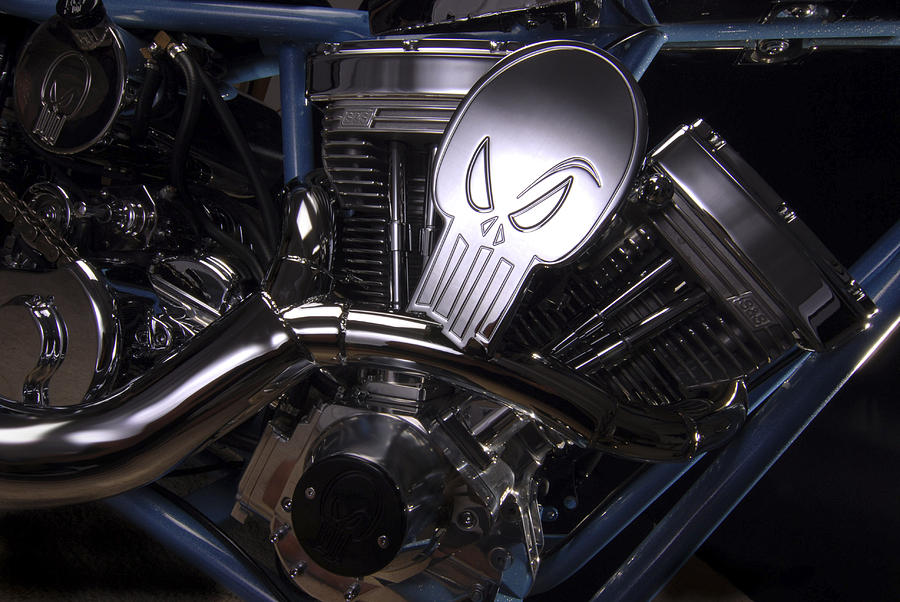 Skull Engine Photograph by Kevin Cable - Fine Art America