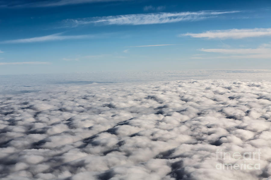 Sky over clouds Photograph by Rostislav Bychkov - Pixels