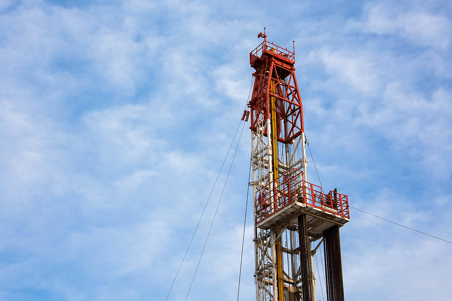 Sky Rig Photograph by Oil Patch Studios - Pixels