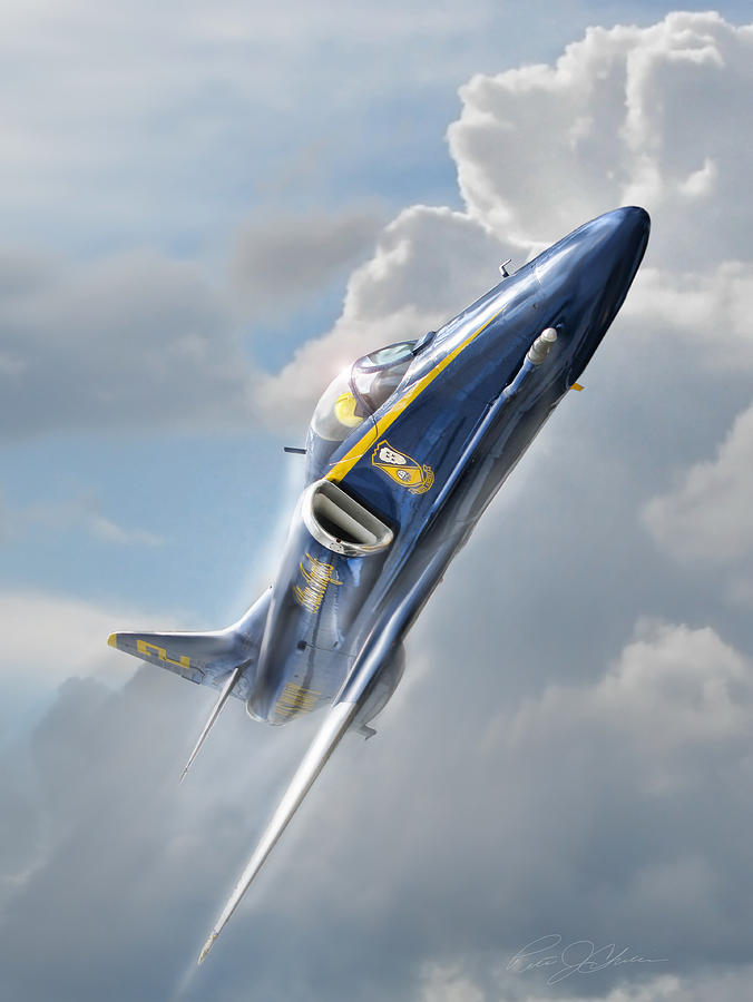 Skyhawk 2 Digital Art by Peter Chilelli - Fine Art America