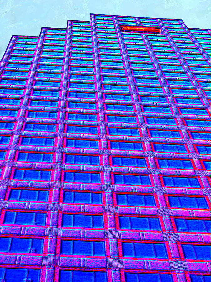 Skyscraper Variation 2 Painting by Bruce Nutting - Fine Art America