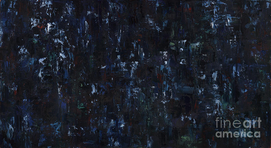 Small Blue Painting by Barron Creative - Fine Art America