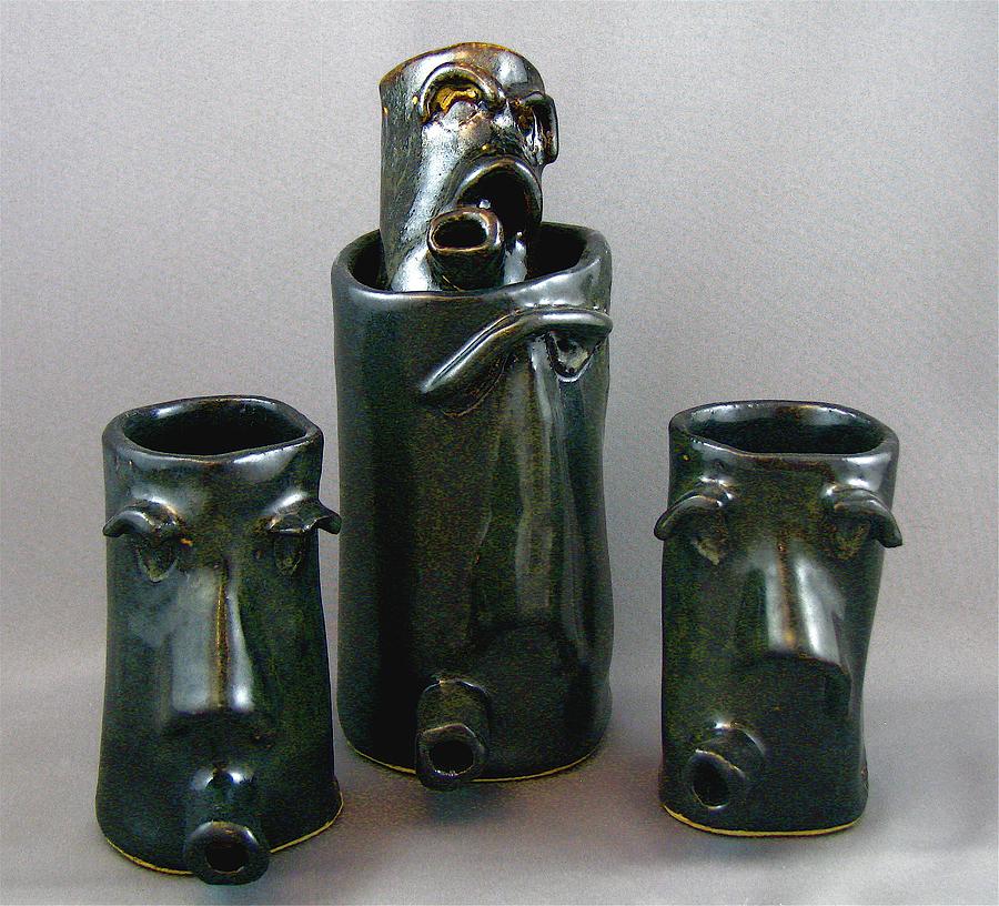 Small Faces Sculpture by Mario MJ Perron - Fine Art America