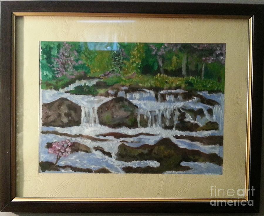Small Spring Painting by Xoon J - Fine Art America