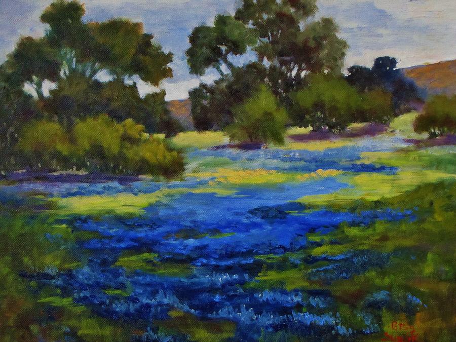 Smell the Flowers Painting by Patsy Supak | Fine Art America