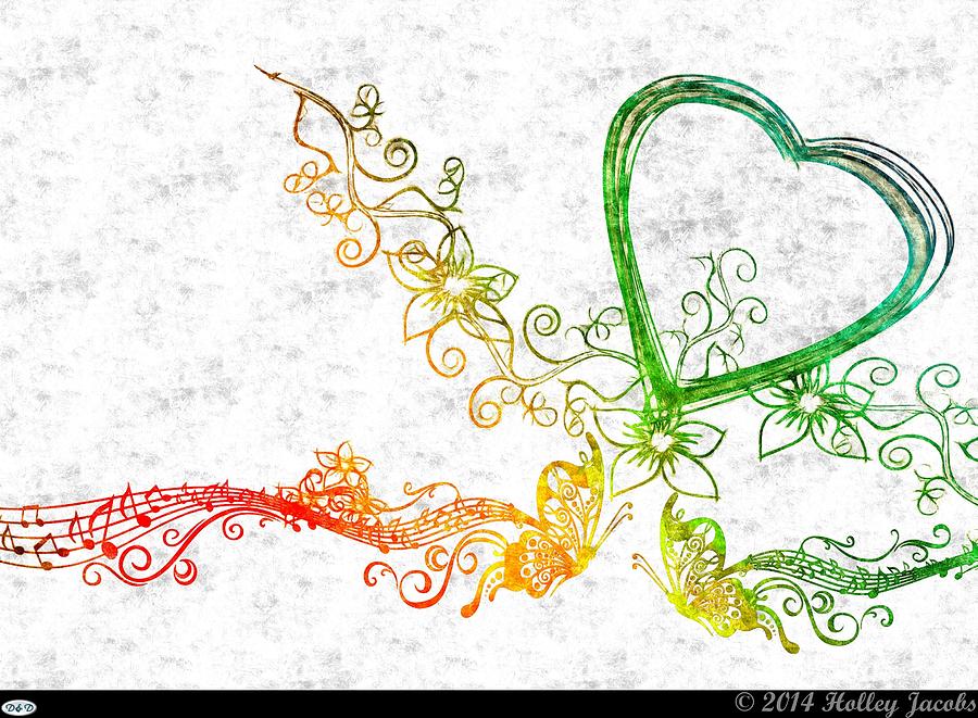 Smitten Digital Art by Holley Jacobs - Fine Art America