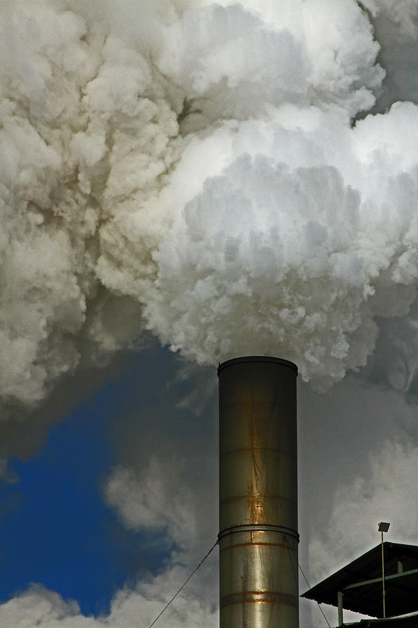 Smoke stack Photograph by Ronald Olivier - Fine Art America