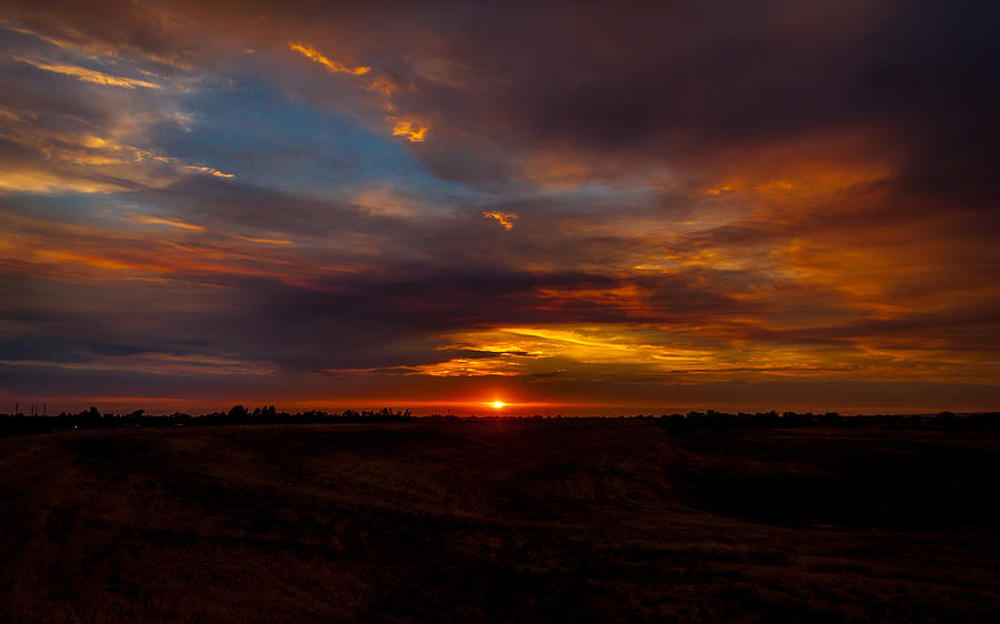 Smokey Sunset Photograph by David Barile - Fine Art America
