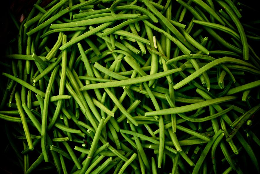 Snapped String Beans Photograph by Eric Tressler - Pixels