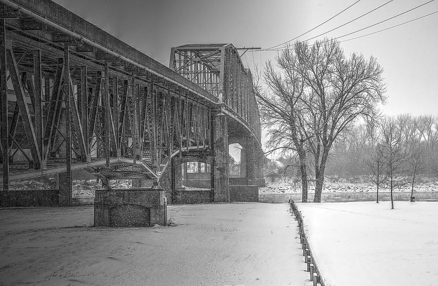 SnowBridge Photograph by David Smith - Fine Art America