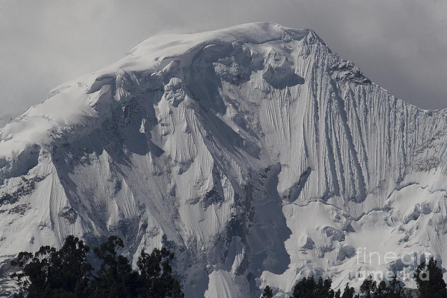 Snowy peak Photograph by Lucas Guardincerri - Fine Art America