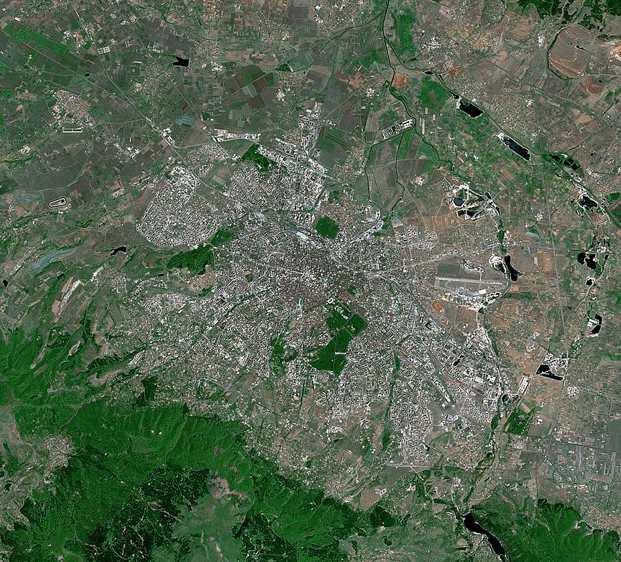 Sofia Photograph by Mda Information Systems/science Photo Library - Pixels