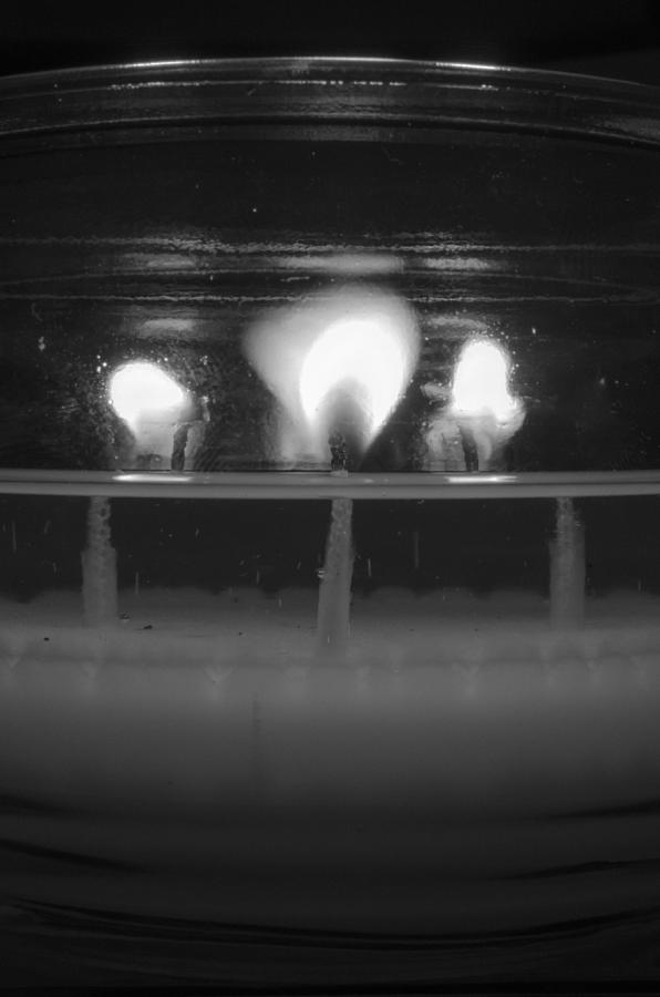 Soft Burning Tri-Flame Photograph by Aaron Priestley-Wright | Fine Art ...