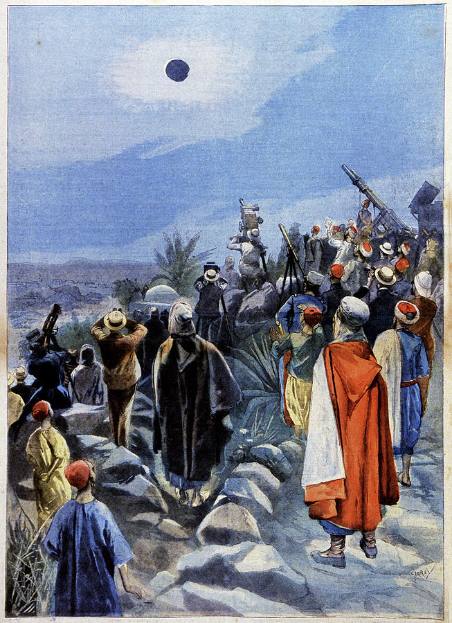 Solar Eclipse by Science Photo Library