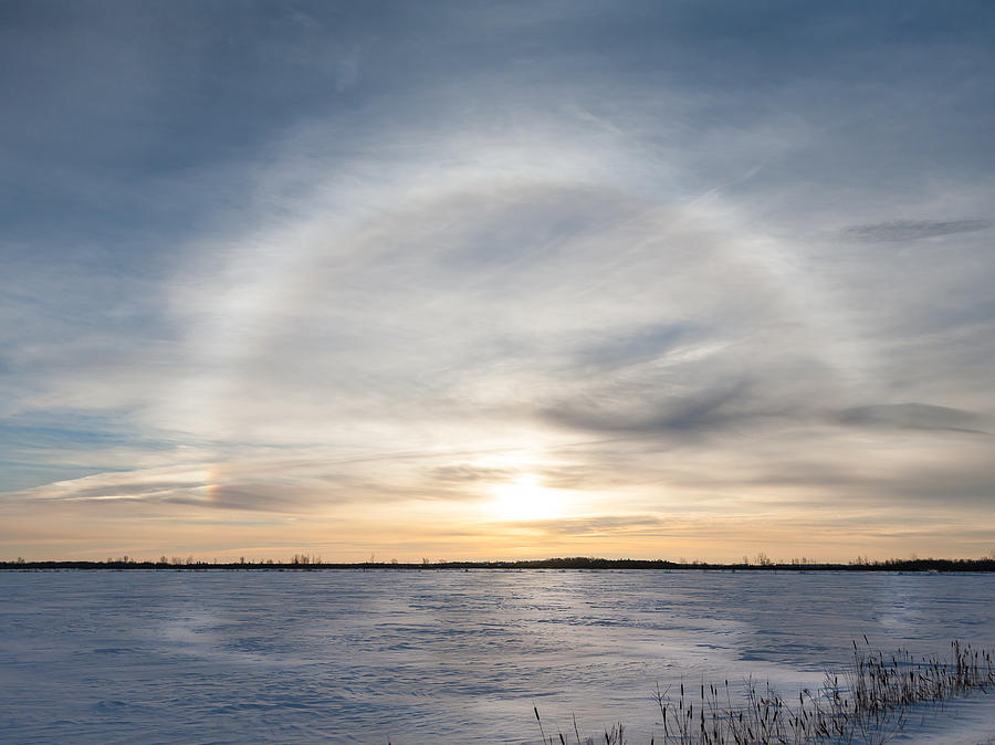 Solar Halo Photograph by John Chambers - Fine Art America