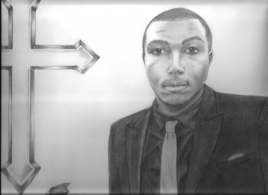 In loving memory Drawing by Chantees Marks - Fine Art America